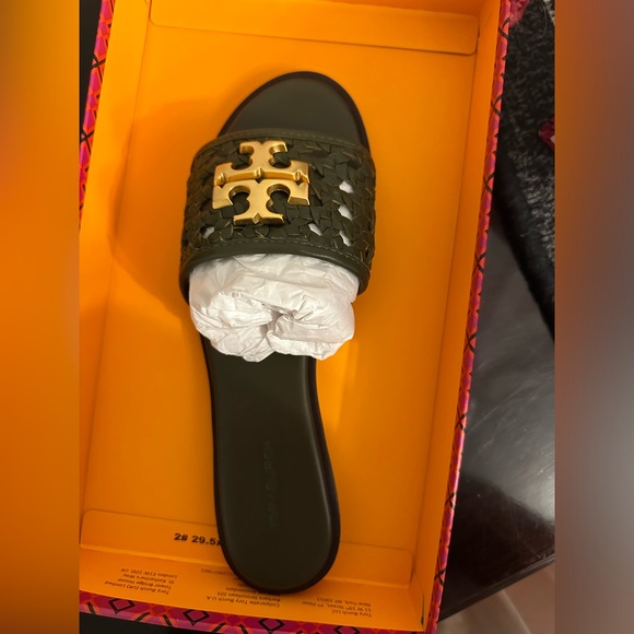 Tory Burch | Shoes | Tory Burch Everly Slide Paris Napa | Poshmark